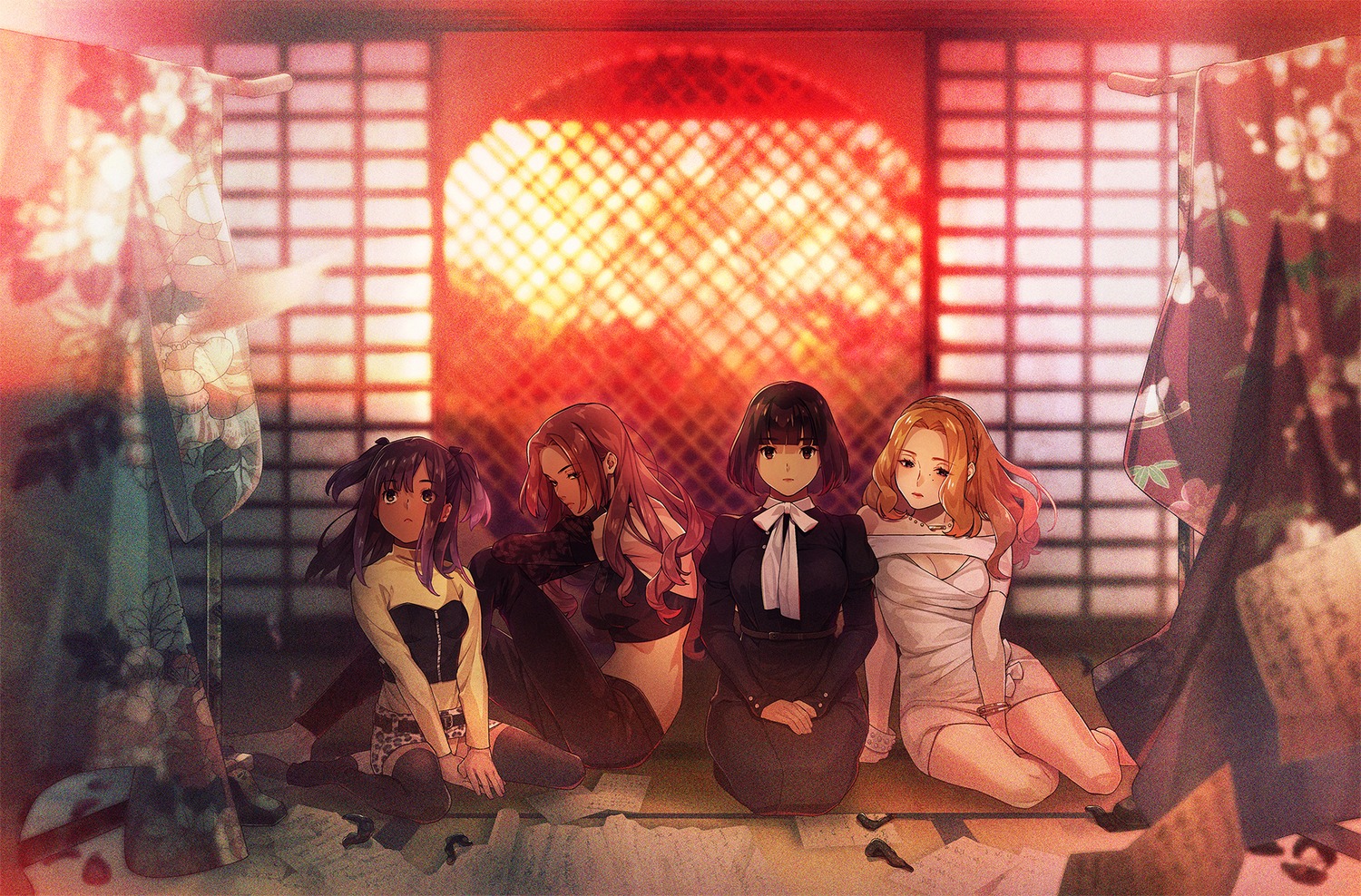 clockup norizane ouju no shima dress pantsu thighhighs | #1143087 | yande.re